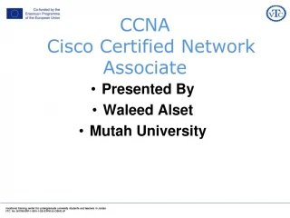 PPT - CISCO CERTIFIED NETWORK ASSOCIATE (CCNA) PowerPoint Presentation ...
