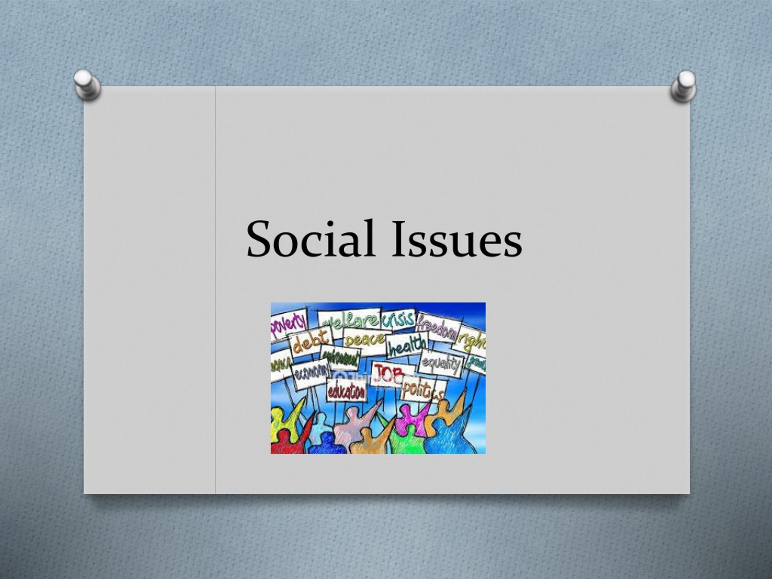 PPT - Social Issues PowerPoint Presentation, free download - ID:8836077