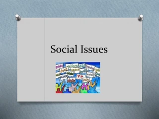 PPT - Social Issues in Literature PowerPoint Presentation, free ...