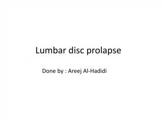 PPT - Lumbar Disc Herniation and Radiculopathy PowerPoint Presentation ...