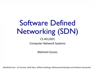PPT - Software Defined Network- SDN PowerPoint Presentation, free download - ID:9273859