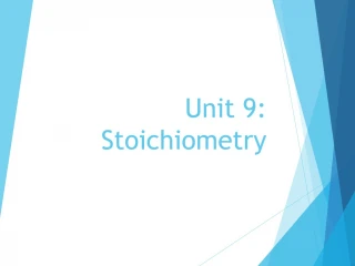 PPT - Unit 9 Stoichiometry PowerPoint Presentation, free download - ID ...