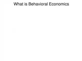 PPT - Behavioral Economics PowerPoint Presentation, free download - ID ...