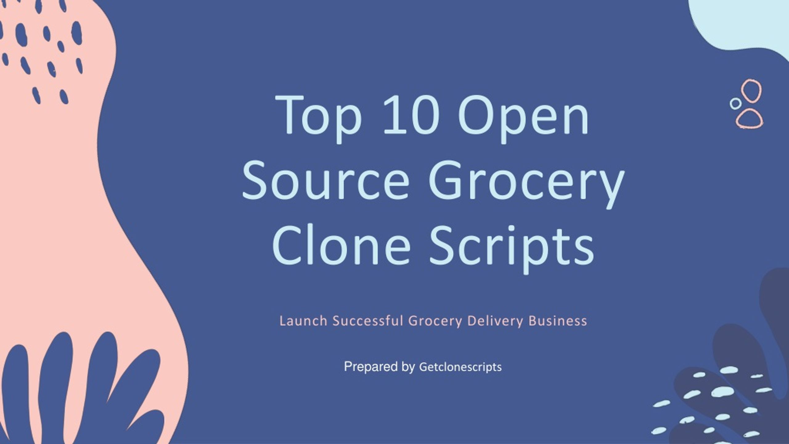 PPT - Top 10 Open Source Grocery Clone Scripts To Launch Successful ...