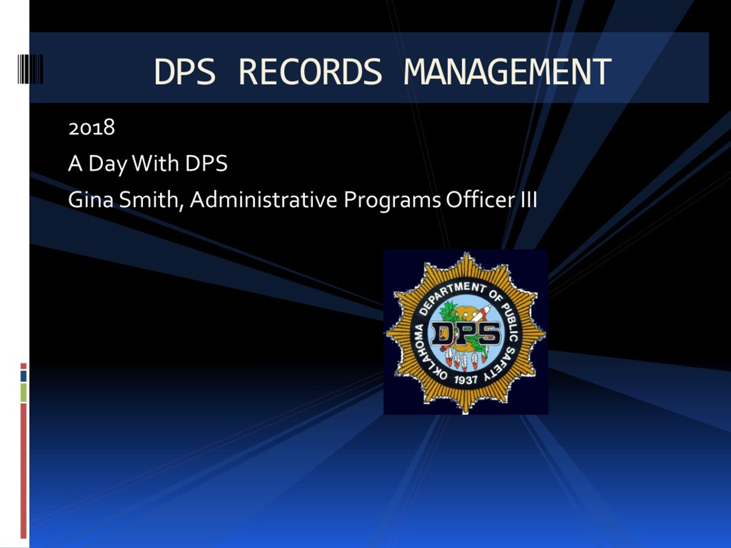 PPT - DPS RECORDS MANAGEMENT PowerPoint Presentation, free download ...