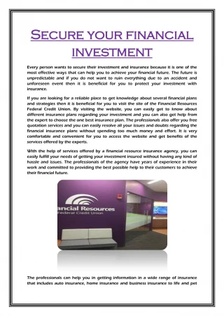 PPT - Virtual Financial Group - One Of The Best Online Portals To ...