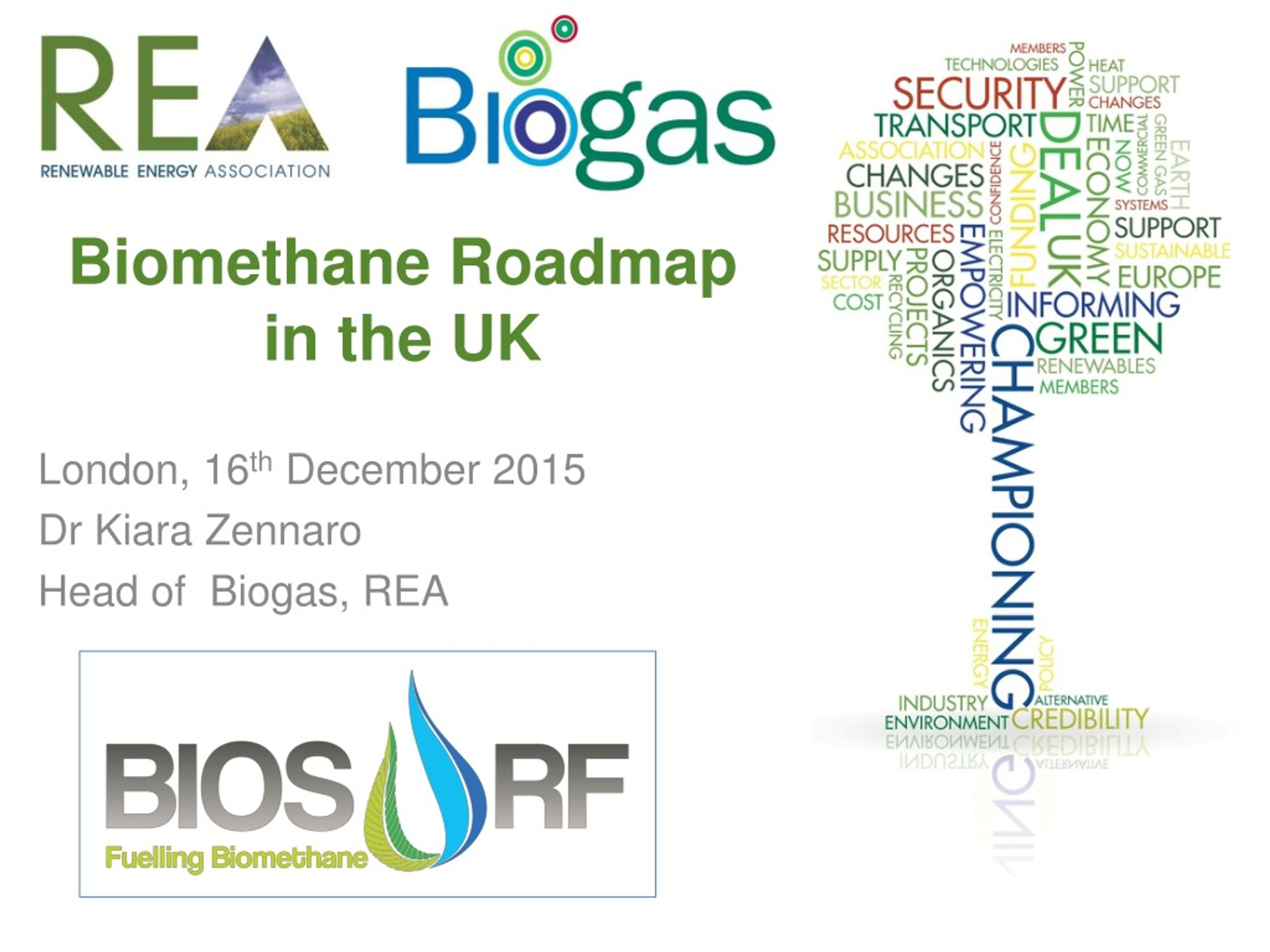 PPT - UK Biomethane Roadmap: A Sustainable Energy Solution PowerPoint ...