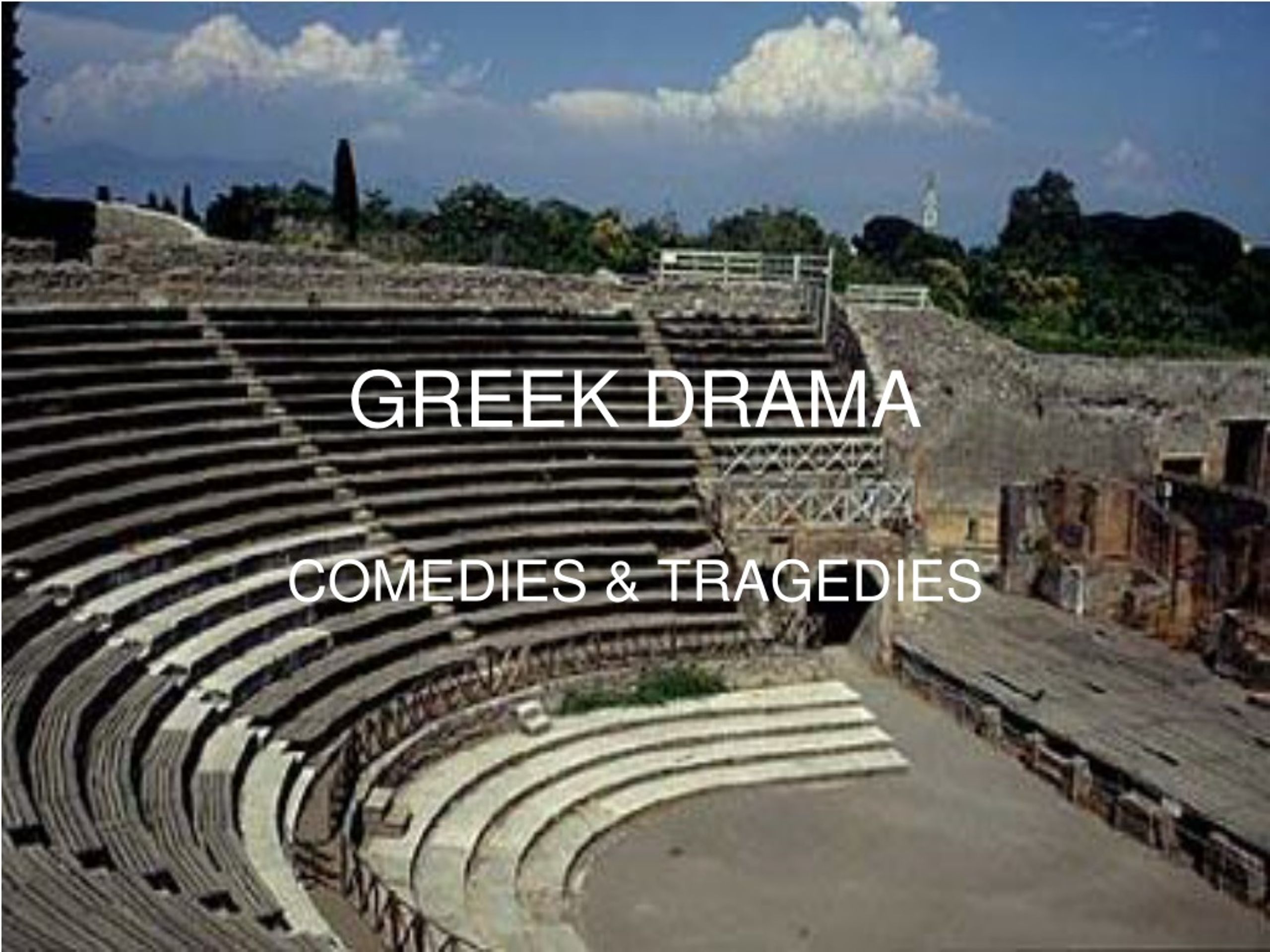 PPT - GREEK DRAMA PowerPoint Presentation, free download - ID:892214