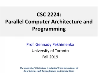 PPT - Parallel Computation Architecture, Algorithm and Programming PowerPoint Presentation - ID ...