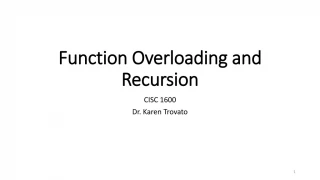 PPT - Function Overloading PowerPoint Presentation, free download - ID ...