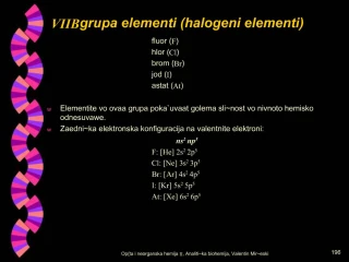 PPT - Halogeni elementi PowerPoint Presentation, free download - ID:3325362