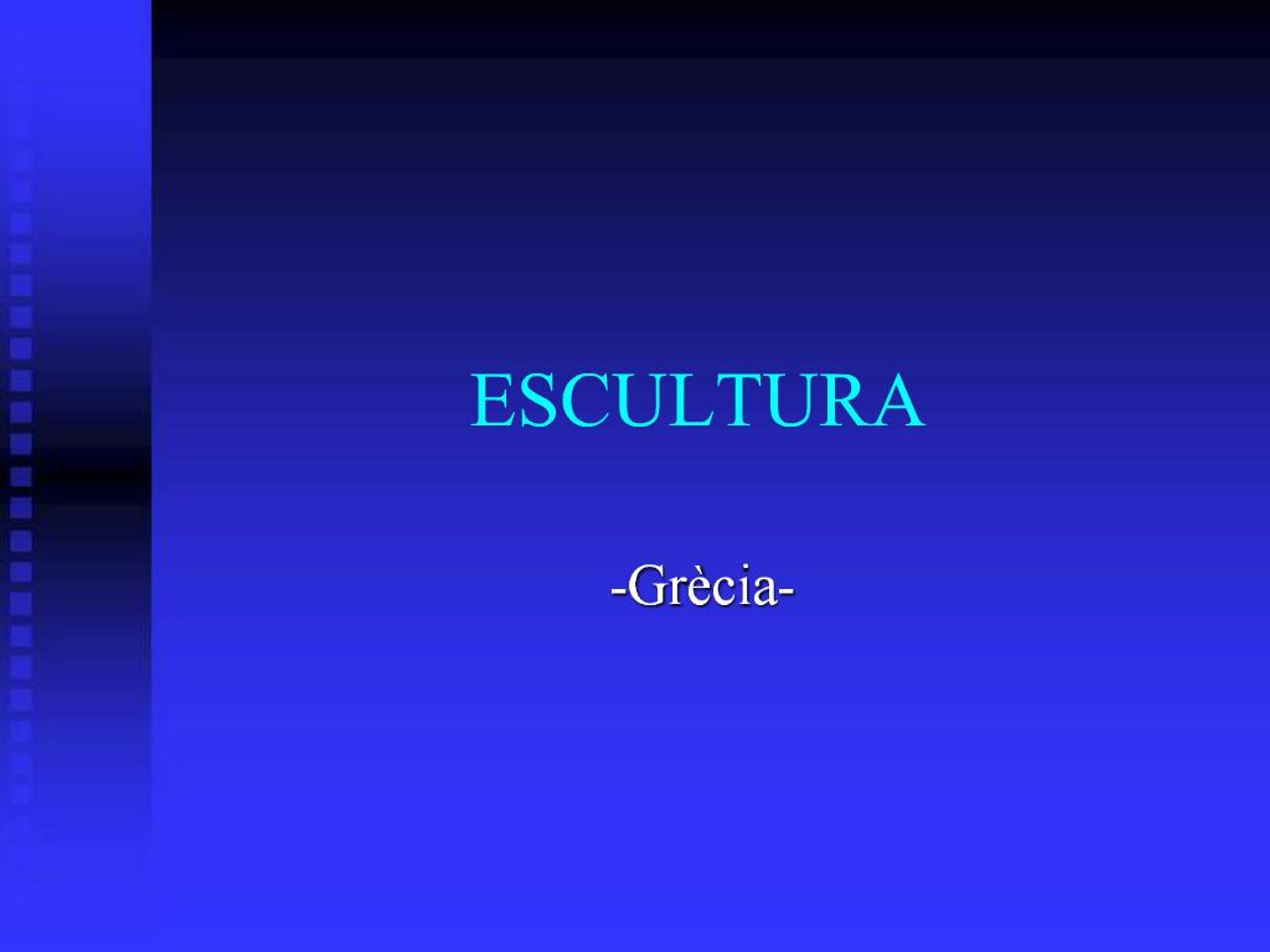 PPT - ESCULTURA PowerPoint Presentation, free download - ID:897193