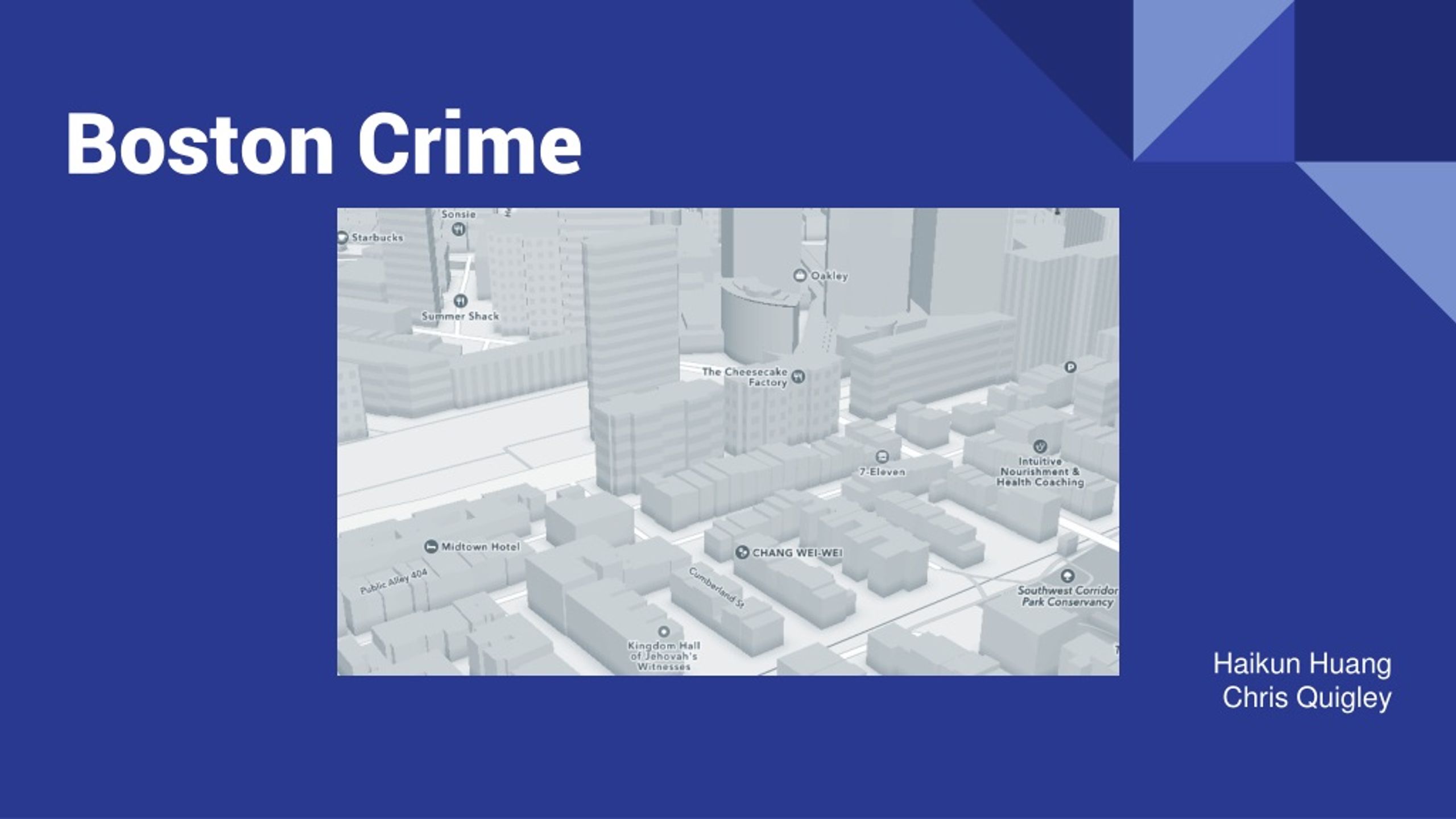 PPT - Boston Crime Analysis with Machine Learning Engineering ...