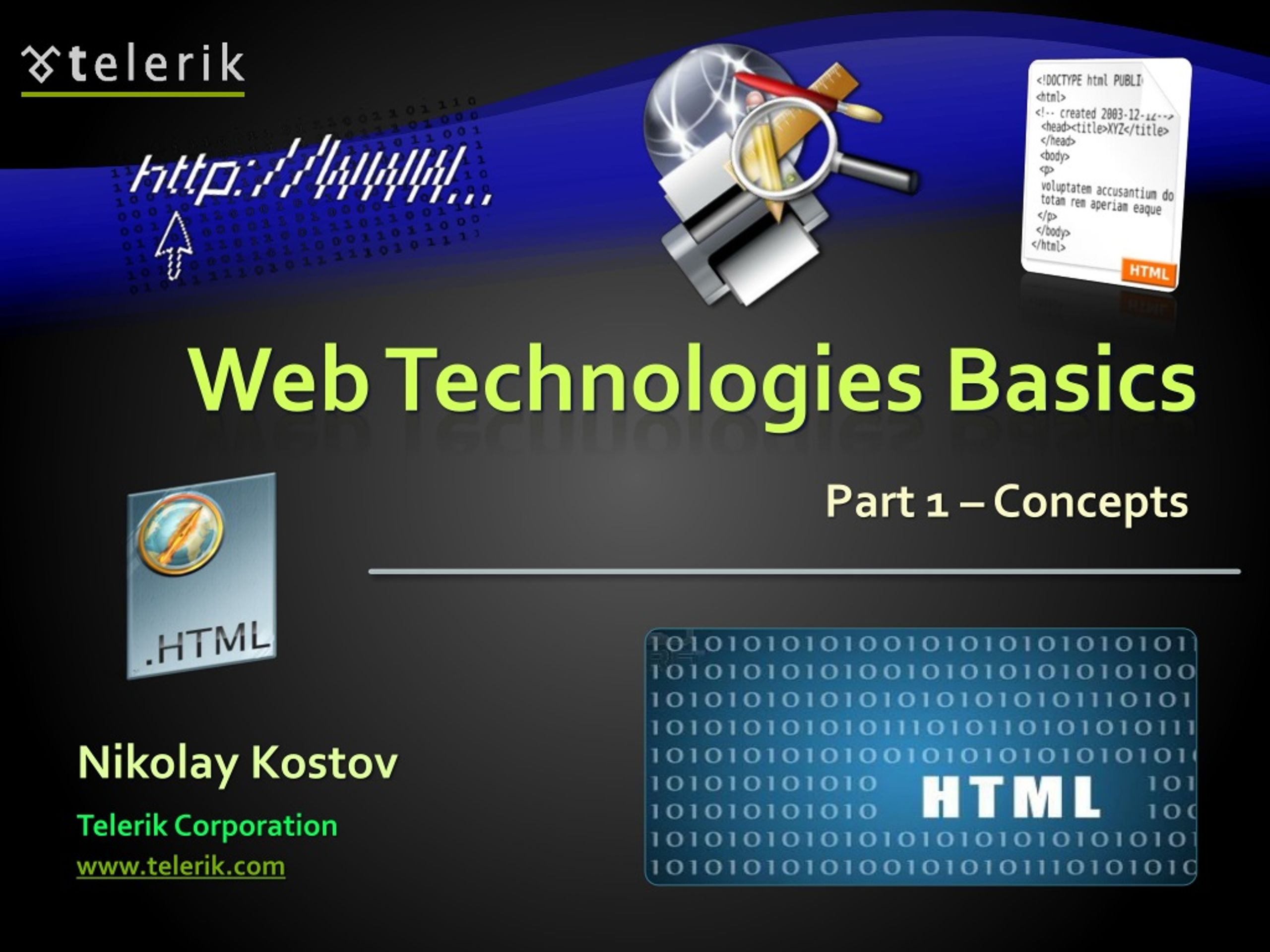 PPT - Web Technologies Basics PowerPoint Presentation, free download ...