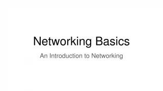 PPT - Networking BASICS PowerPoint Presentation, free download - ID:3036138
