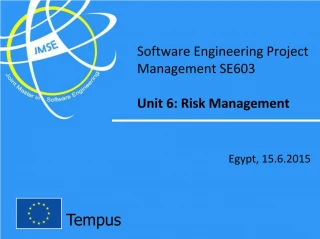 PPT - Risk management in Software Engineering PowerPoint Presentation ...