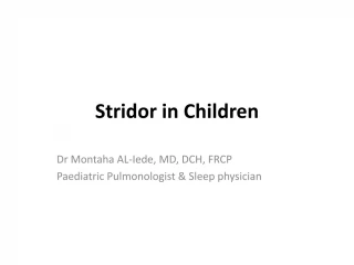 PPT - STRIDOR - An ER Approach PowerPoint Presentation, free download ...