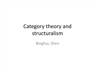 PPT - Category Theory PowerPoint Presentation, free download - ID:2153929