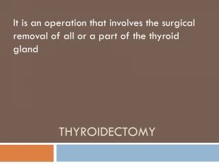 PPT - THYROIDECTOMY CARE PowerPoint Presentation, free download - ID:9396899