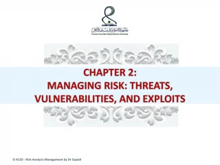 PPT - Threats, Vulnerabilities, and Risks PowerPoint Presentation, free ...