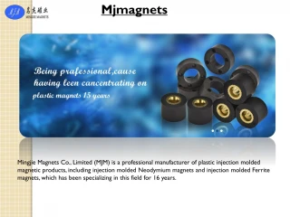 PPT - Easy Injection Molded SmFeN Magnetic Devices PowerPoint ...