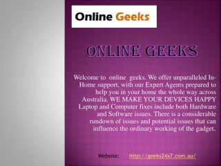 PPT - computer repair near me | how to make computer faster | geek ...