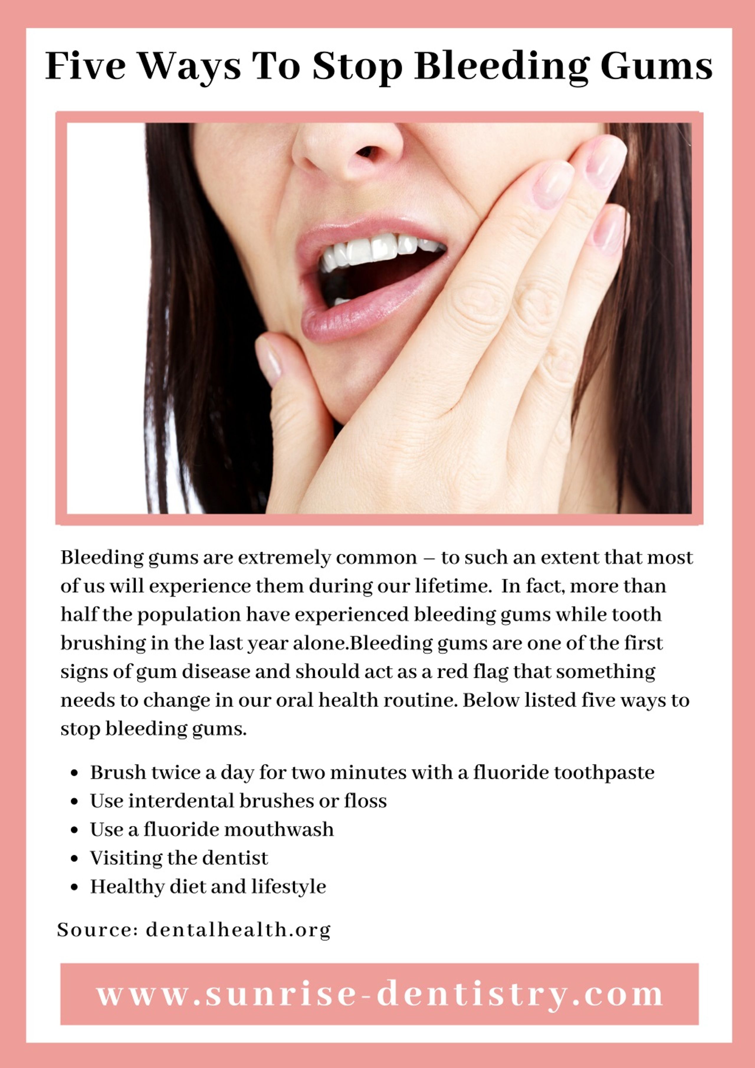 PPT - Five Ways To Stop Bleeding Gums PowerPoint Presentation, free ...