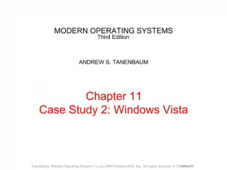 PPT - MODERN OPERATING SYSTEMS Third Edition ANDREW S. TANENBAUM ...