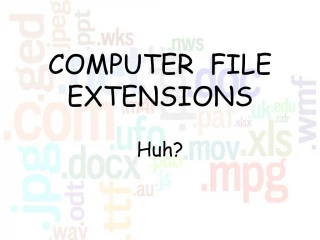 PPT - Computer Files and File Management PowerPoint Presentation, free ...