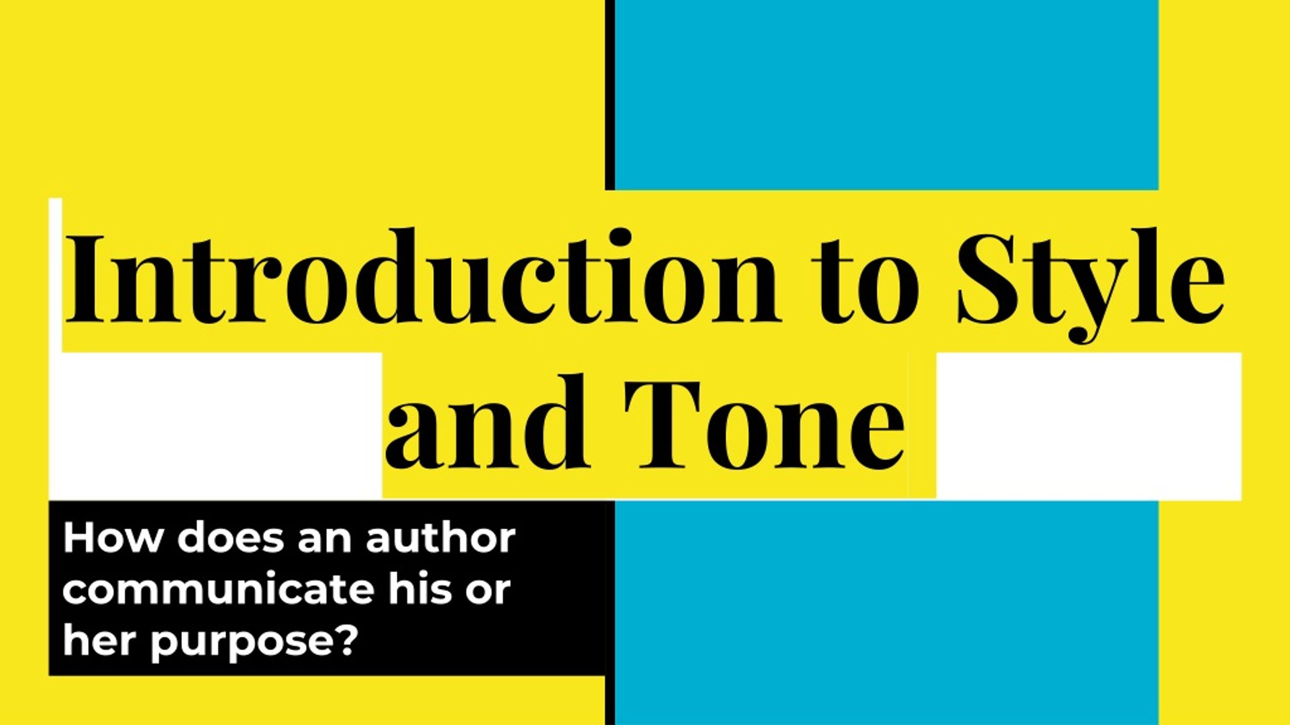 PPT - Analyzing Style and Tone for Effective Communication PowerPoint ...