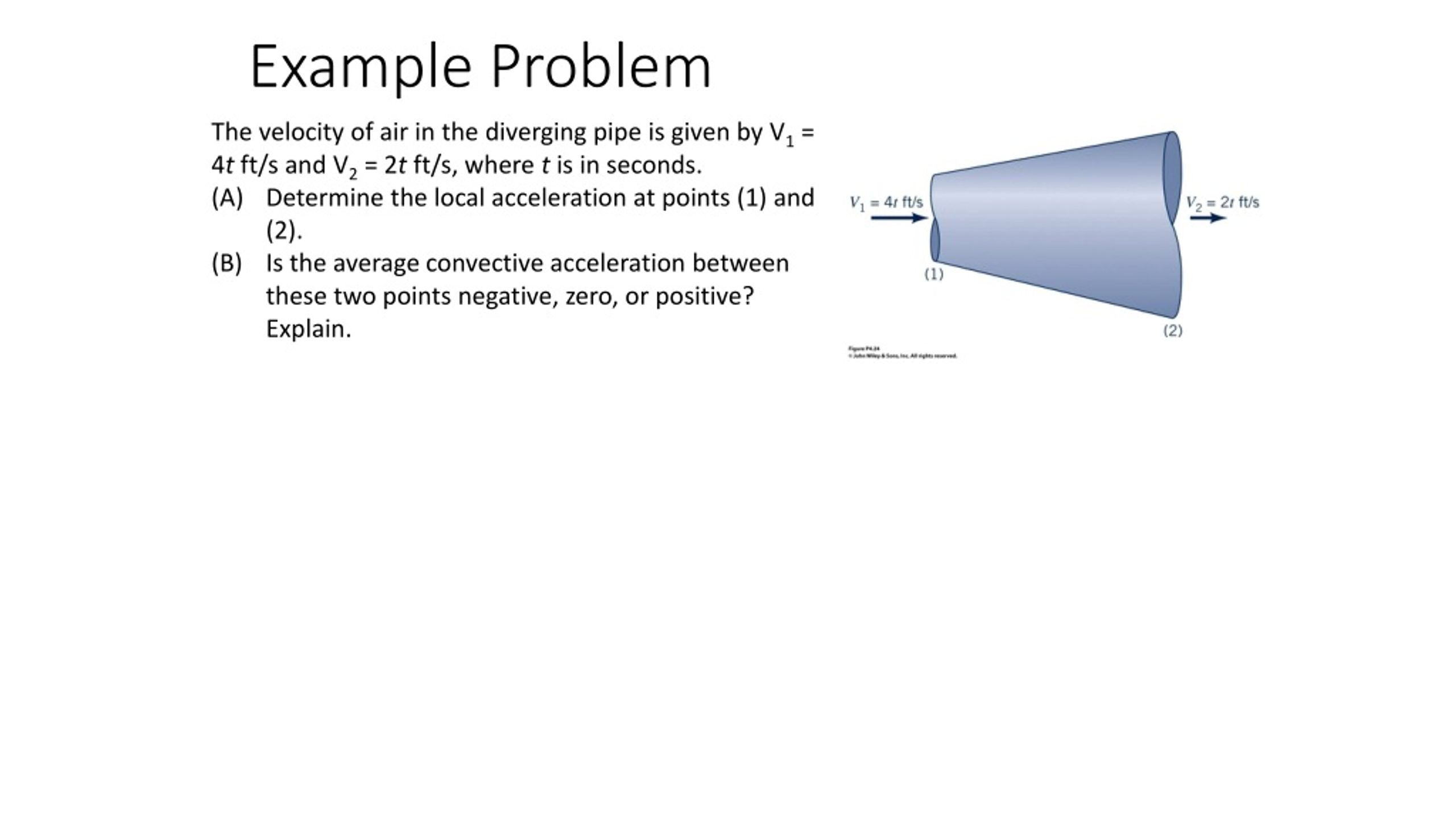 PPT - Fluid Mechanics Examples: Reynolds Transport Theorem PowerPoint ...