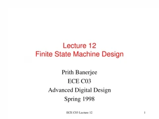 PPT - State Machine Design Procedure PowerPoint Presentation, free ...