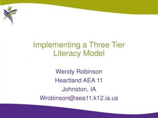 PPT - Implementing the 3-Tier Reading Model PowerPoint Presentation ...