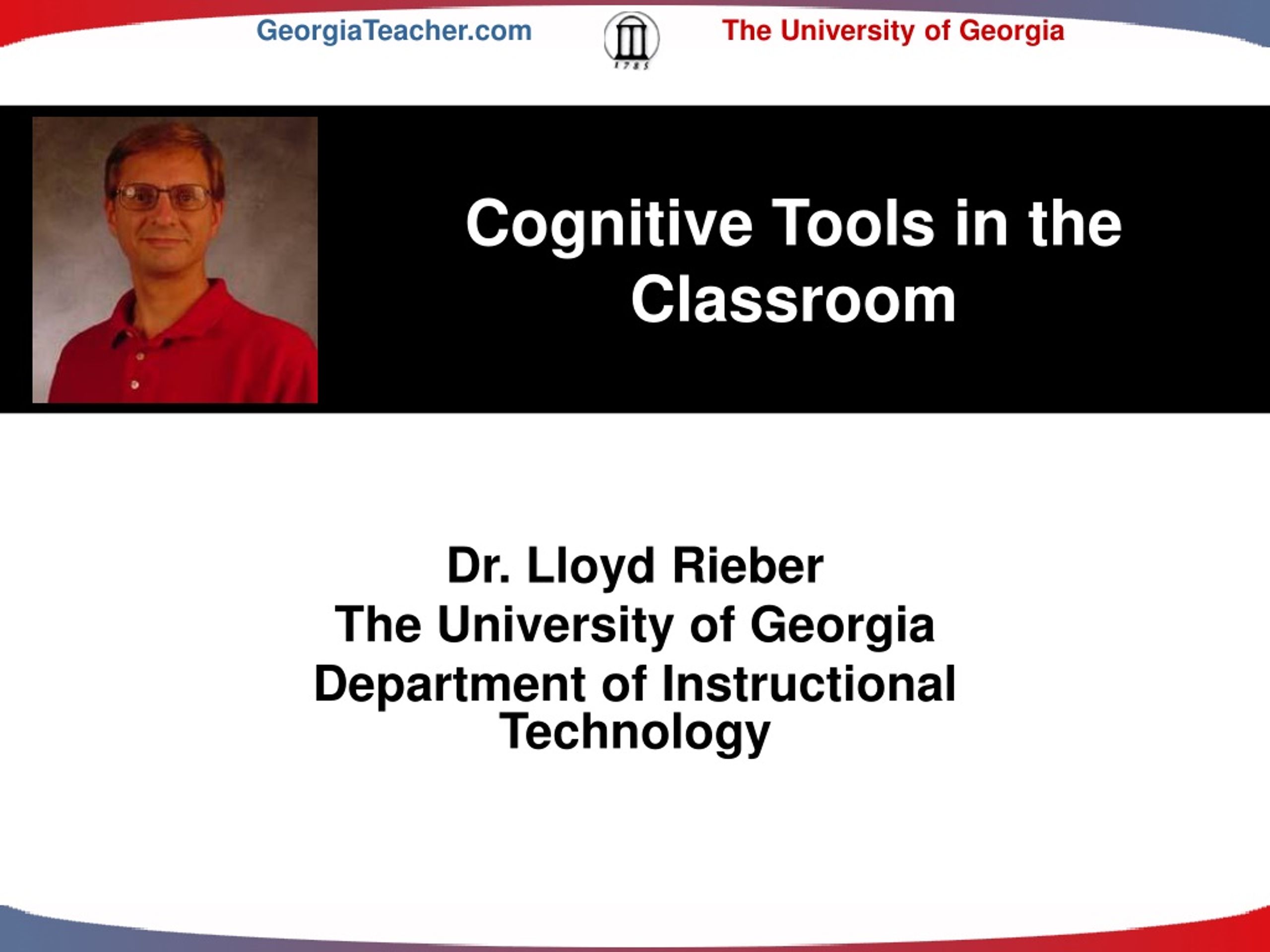 PPT - Enhancing Learning with Cognitive Tools: A Practical Guide ...