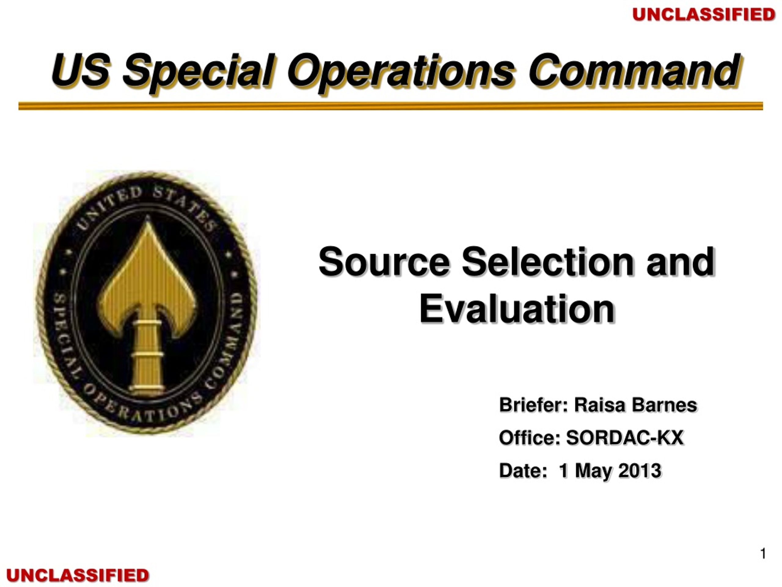 PPT - Efficient Source Selection Guide for Government Contracts ...