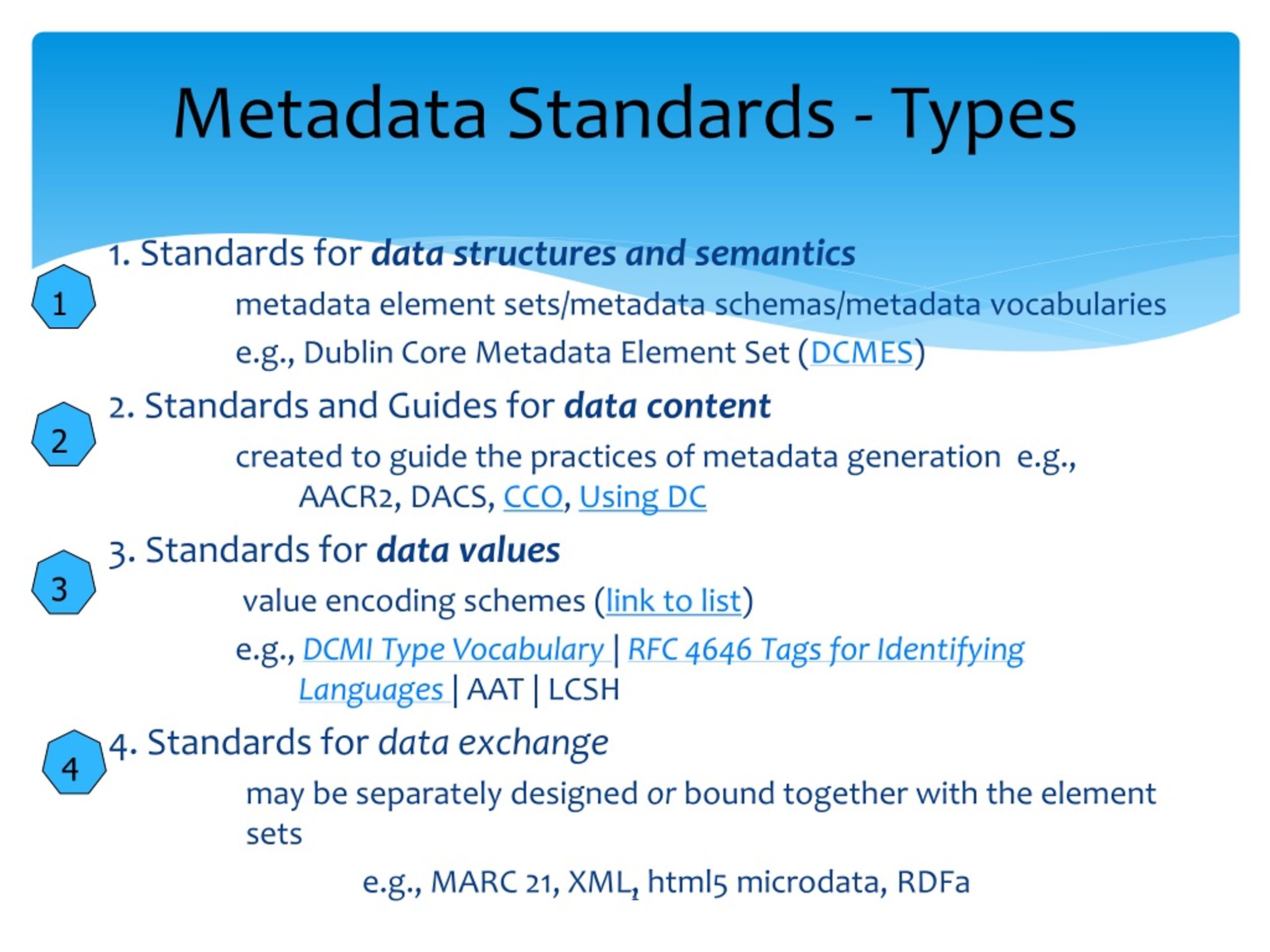 PPT - Metadata Standards and Guidelines for Effective Data Management PowerPoint Presentation ...