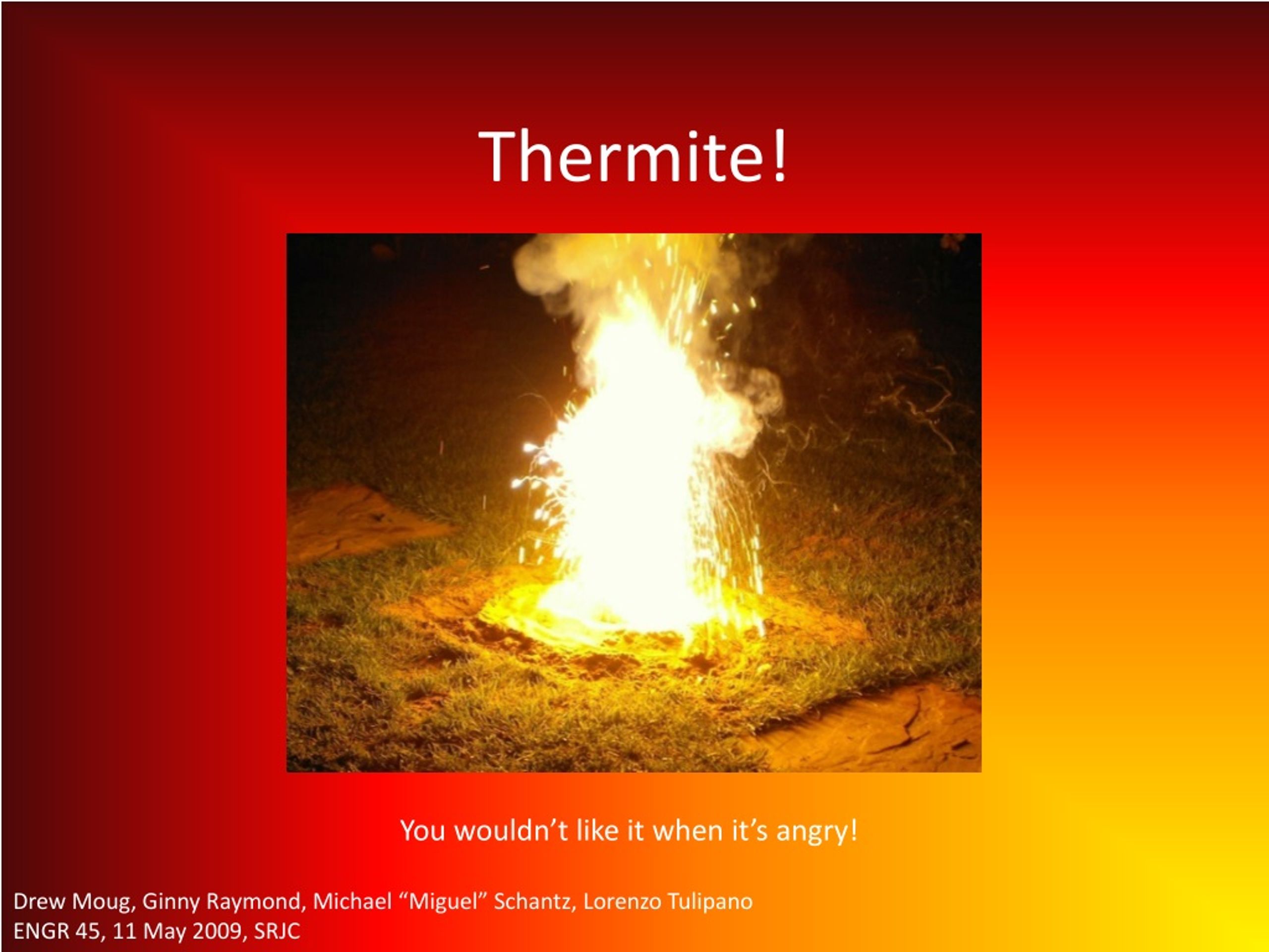 PPT - Thermite Welding: The Unstoppable Reaction for Metal Joining ...