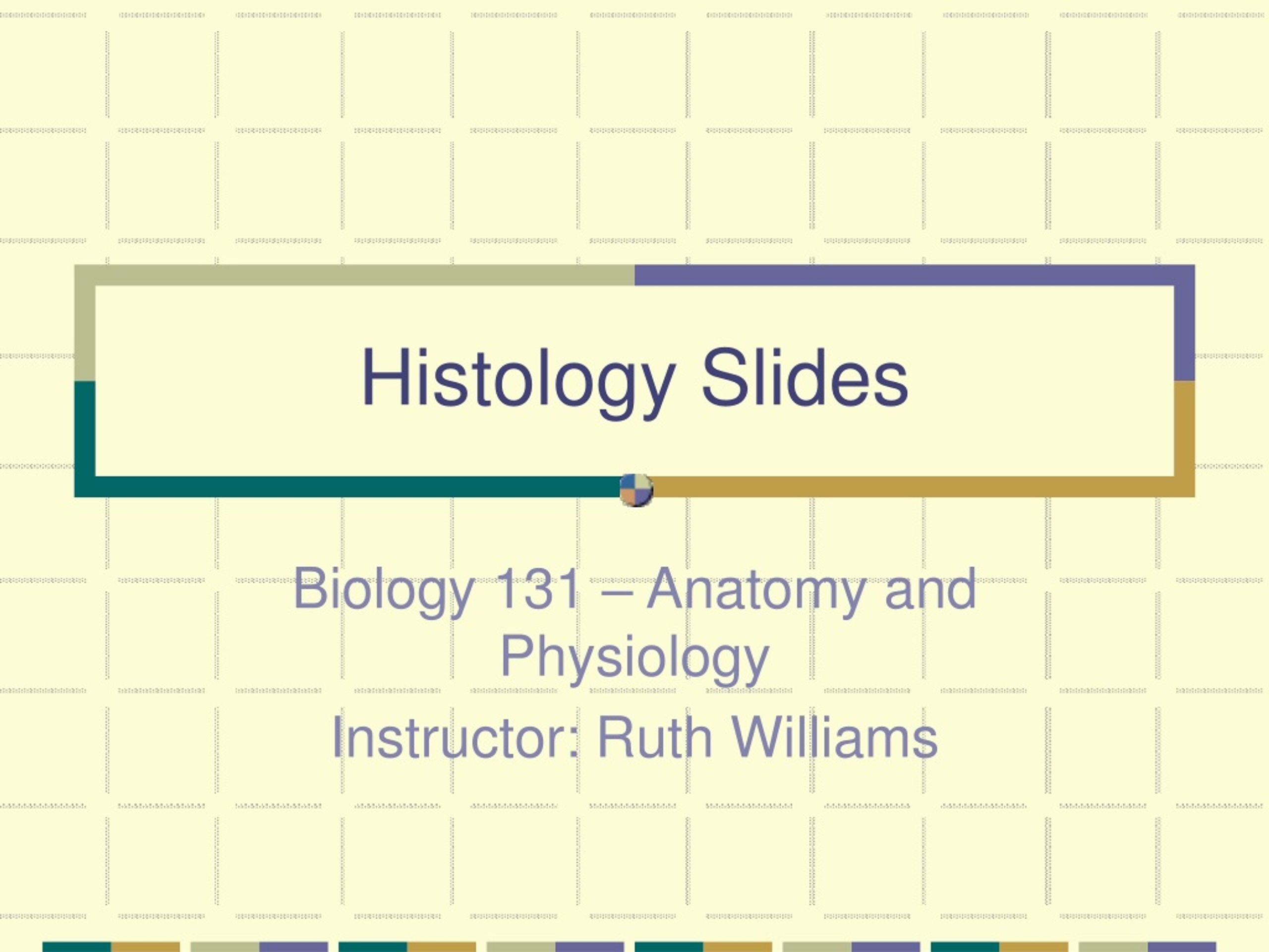 PPT - Histology Slides PowerPoint Presentation, free download - ID:9100370