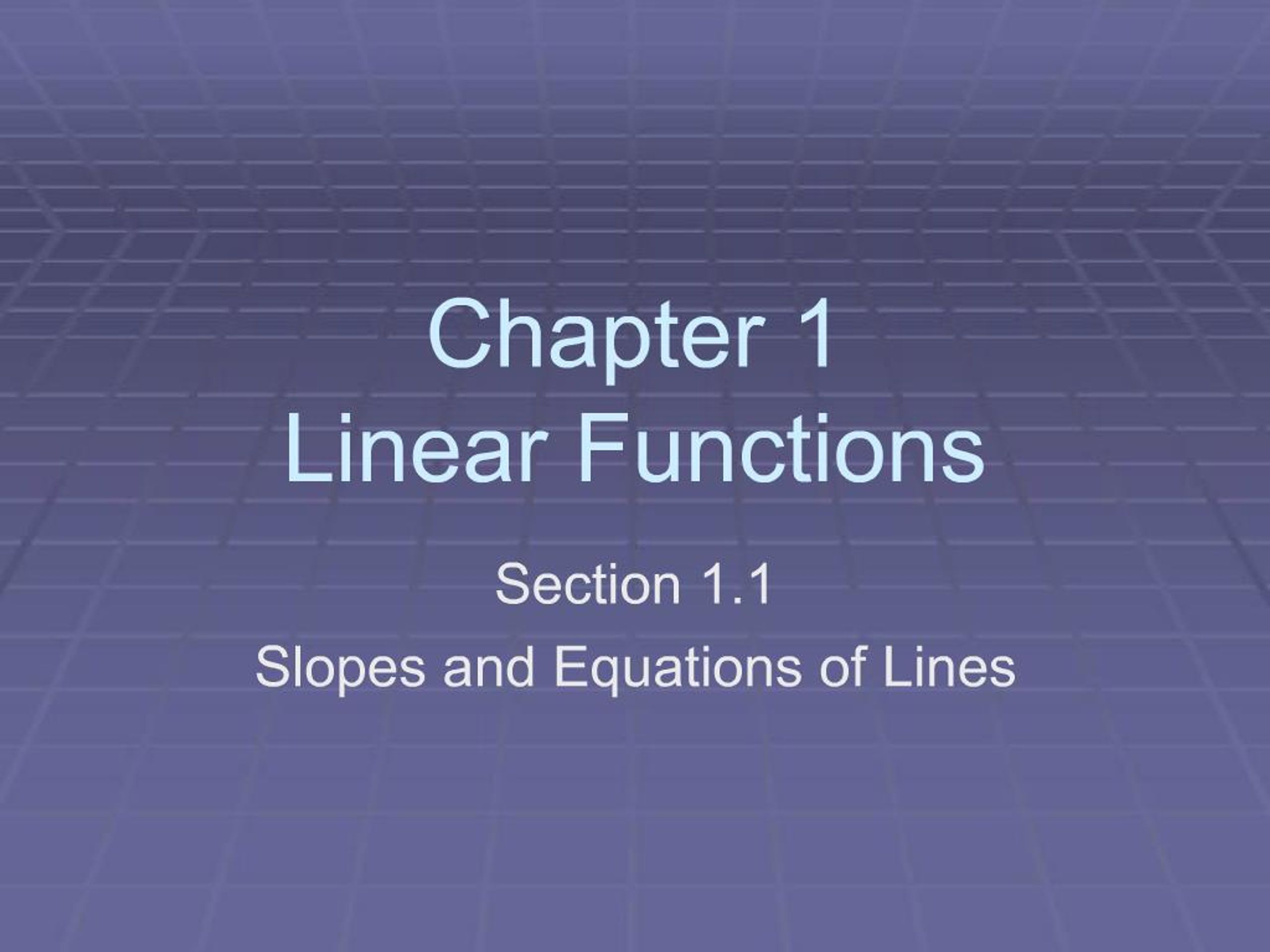 PPT - Exploring Linear Functions in Mathematics PowerPoint Presentation ...