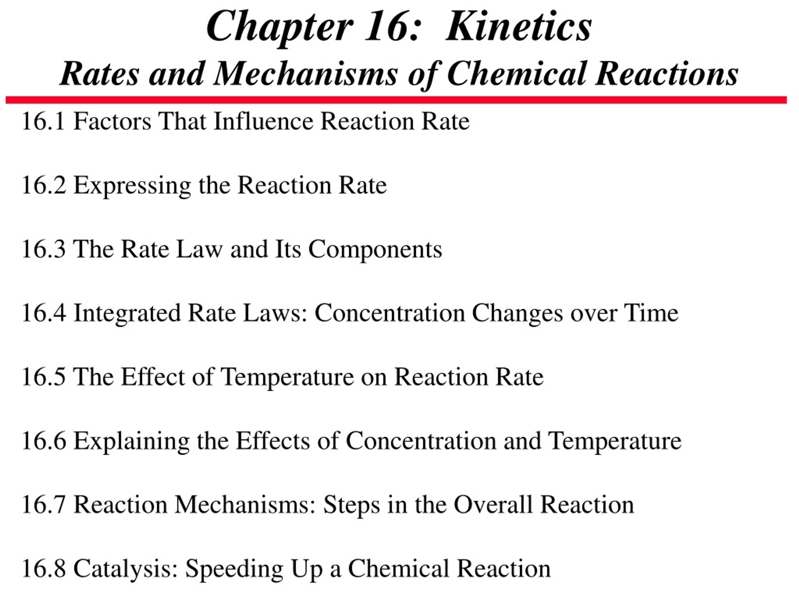 PPT - Mastering Chemical Reaction Rates: Factors, Laws, and Mechanisms ...