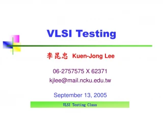 PPT - Basics of VLSI PowerPoint Presentation, free download - ID:7335645