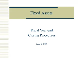 PPT - Disposal of Fixed Assets II PowerPoint Presentation, free ...