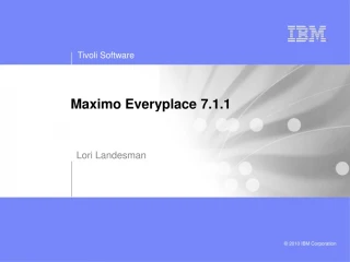 PPT - MAXIMO UNIT 1 PowerPoint Presentation, free download - ID:1069766