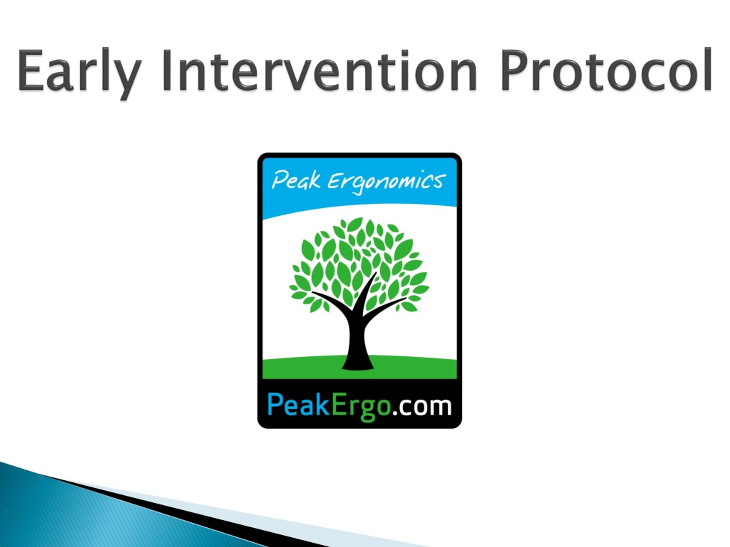 PPT - Early Intervention Protocol PowerPoint Presentation, free ...