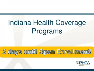 PPT - Indiana Health Coverage Programs PowerPoint Presentation, free ...