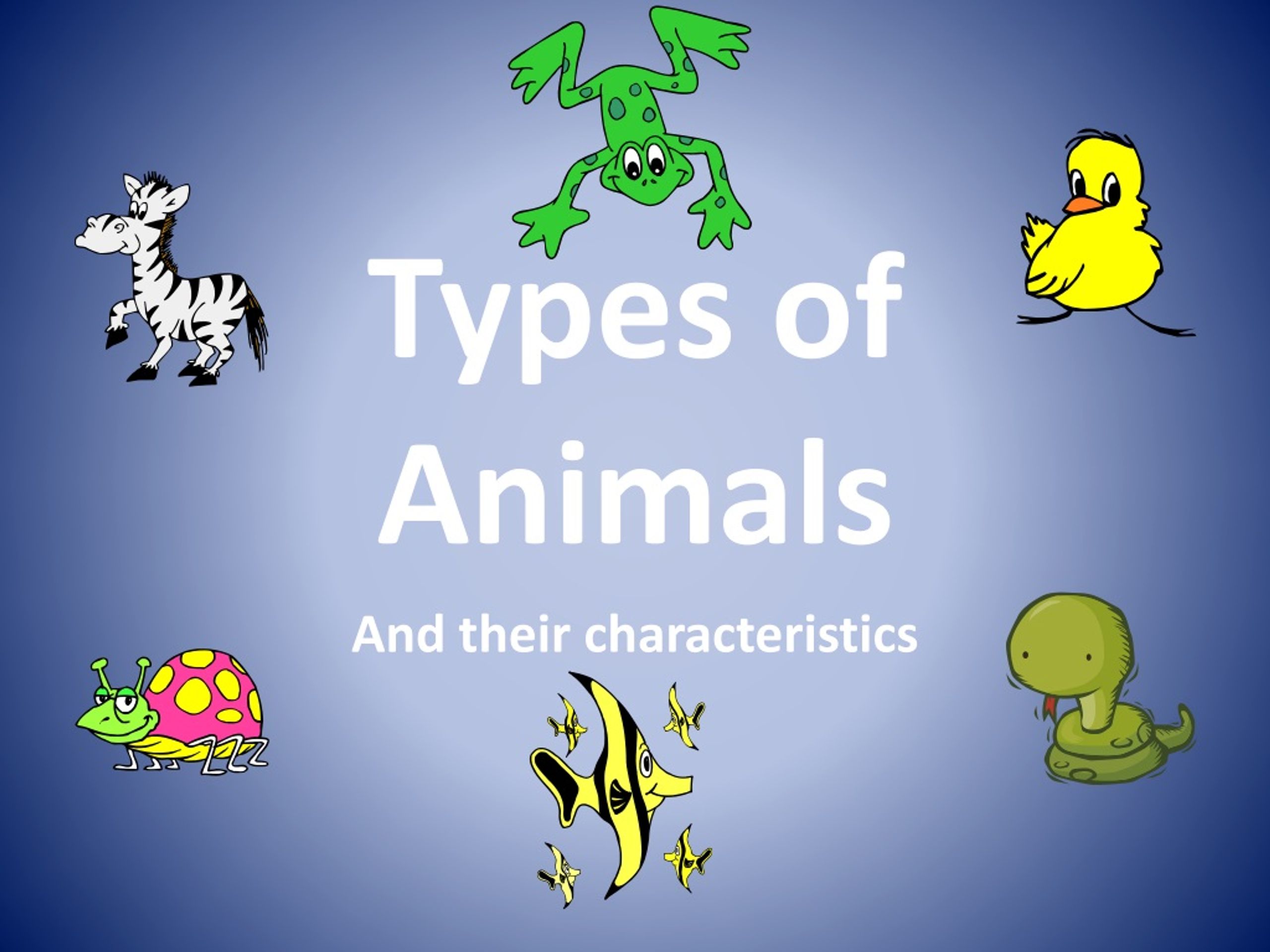 PPT - Types of Animals PowerPoint Presentation, free download - ID:9124592