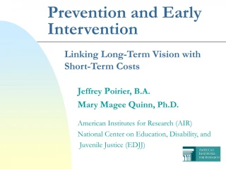 PPT - Early Identification and Intervention PowerPoint Presentation, free download - ID:1388004