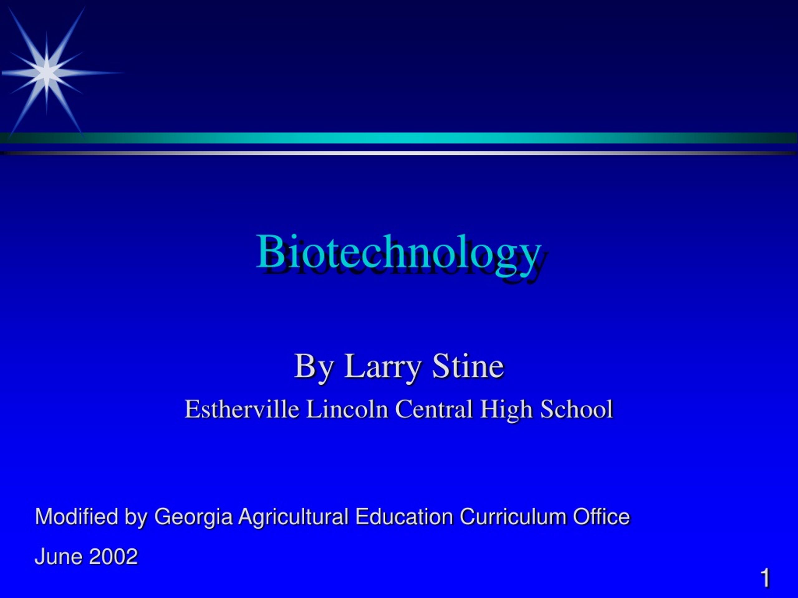 PPT - Biotechnology PowerPoint Presentation, free download - ID:9139661