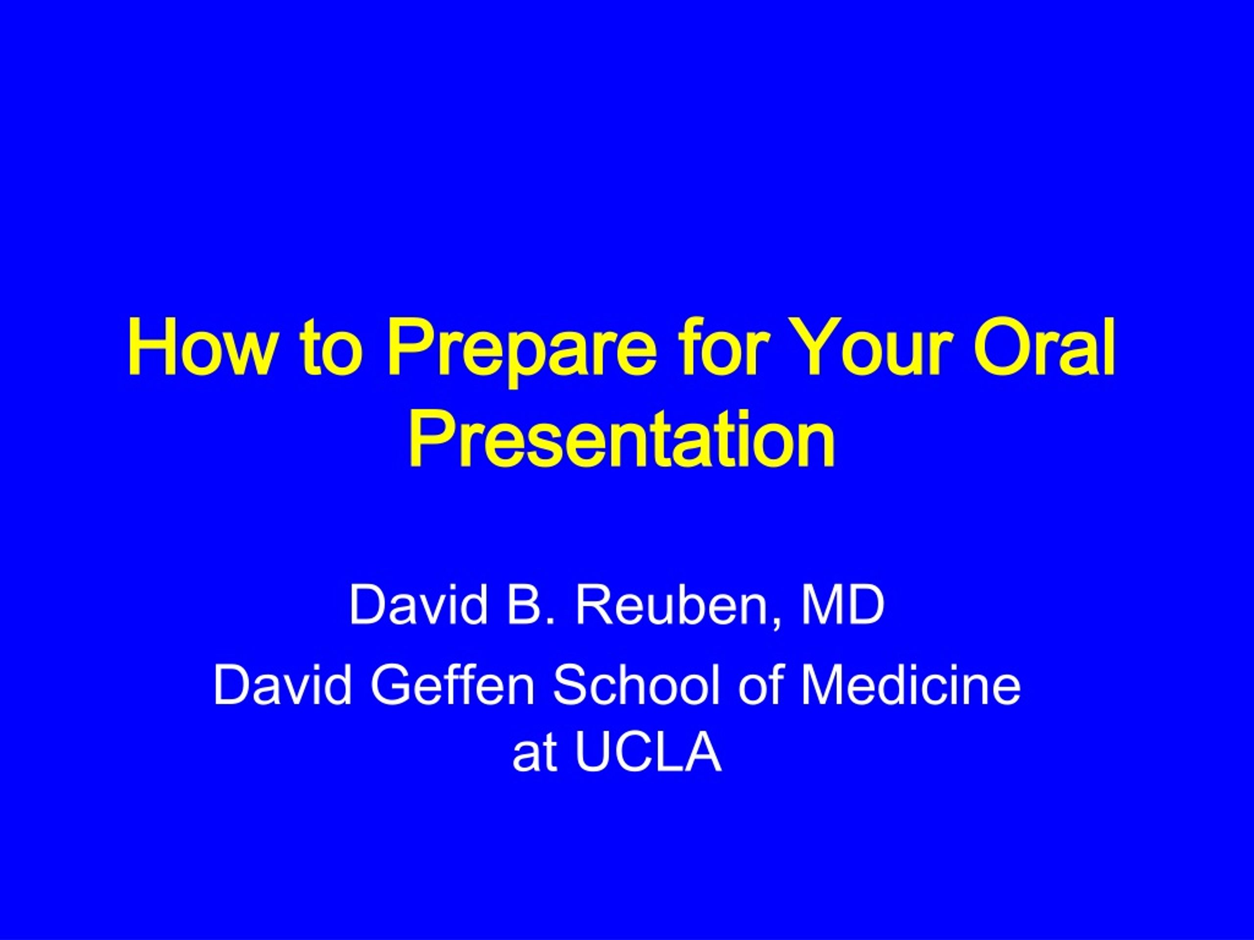 PPT - Mastering Oral Presentations: Tips and Techniques for Effective ...
