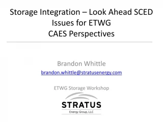 PPT - Compressed Air Energy Storage (CAES) PowerPoint Presentation ...